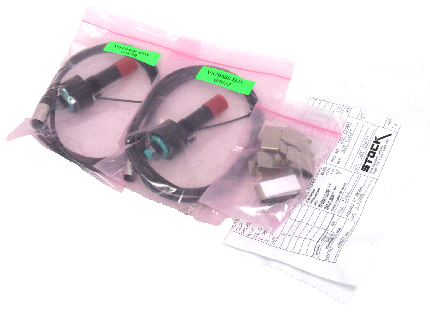 NEW STOCK EQUIPMENT V388139.B01 CALIBRATION PROBE KIT A29468-1 V379486 ...