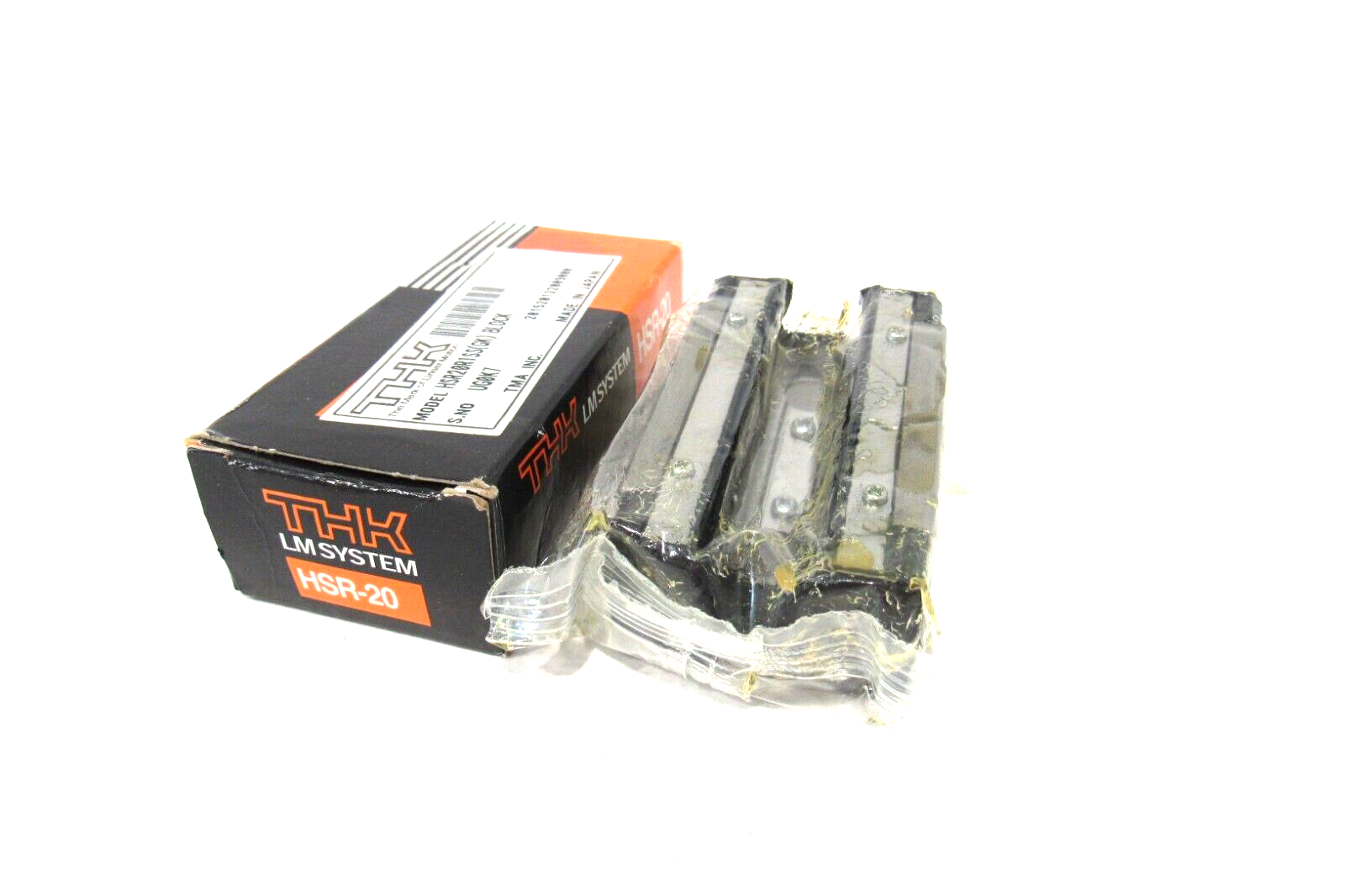 NEW THK HSR-20 BEARING BLOCK HSR-20-R1SS(GK) HSR20 - SB Industrial ...