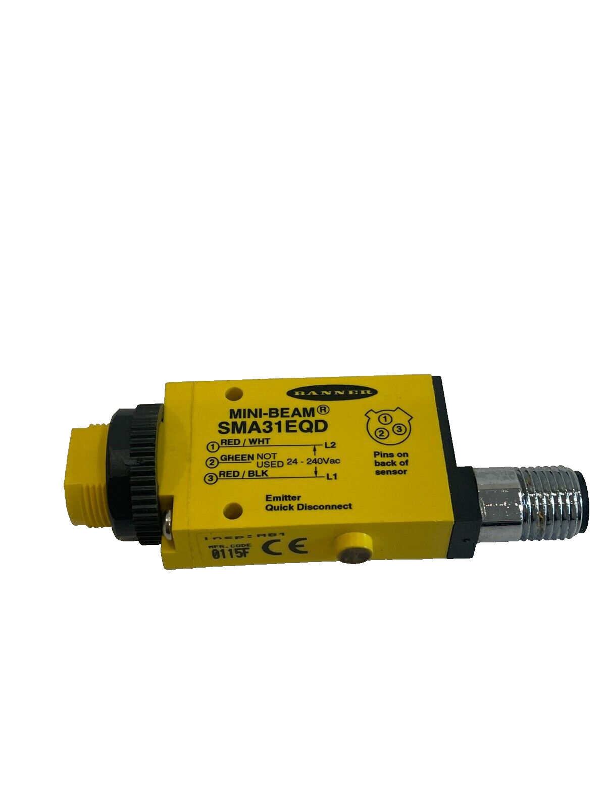 NEW BANNER ENGINEERING SMA31EQD MINI-BEAM EMITTER 26842 - SB Industrial ...