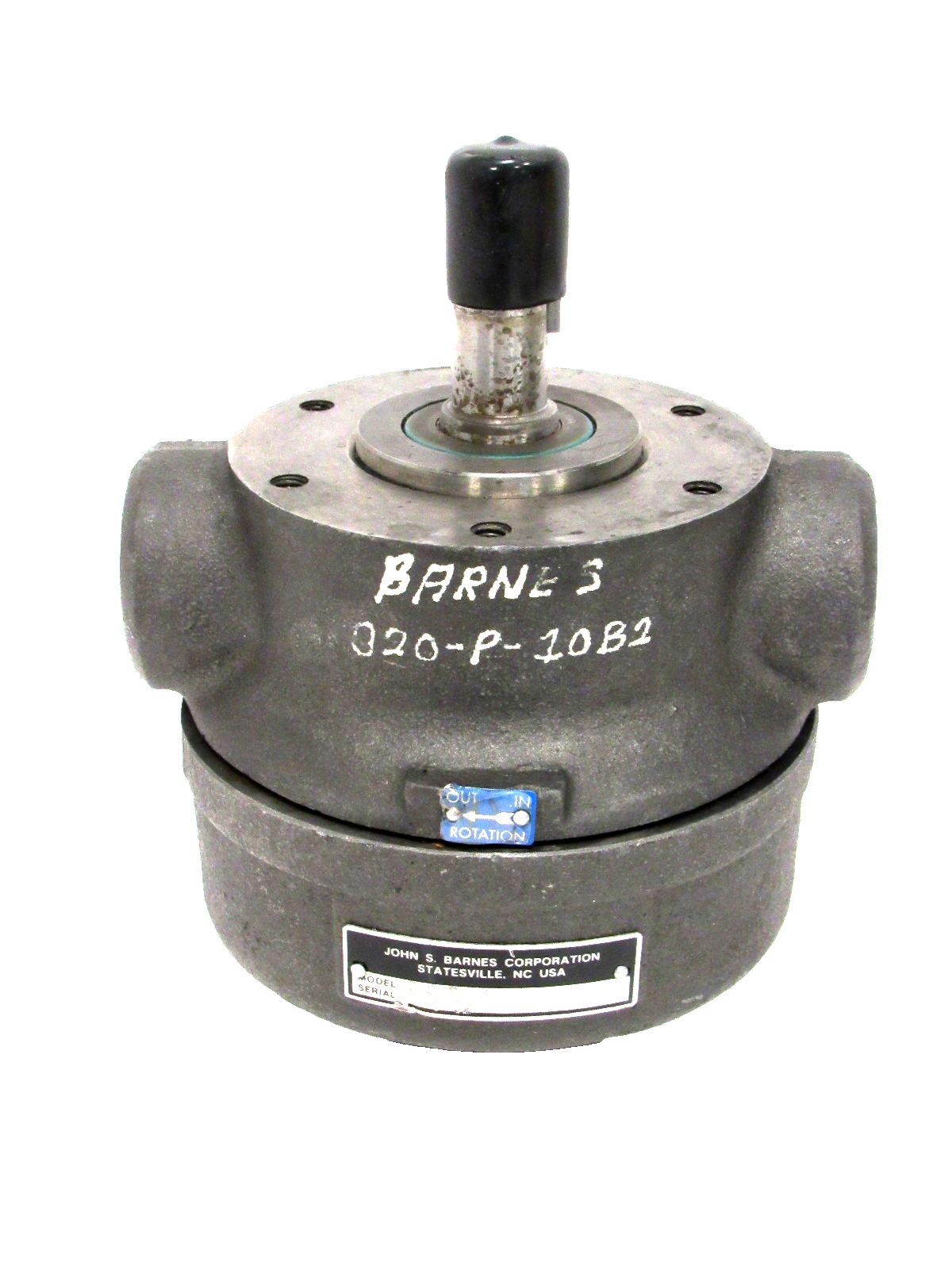 NEW BARNES 020-P-10B2 HYDRAULIC PUMP 020P10B2 - SB Industrial Supply, Inc.