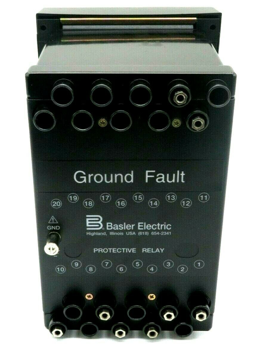 NEW BASLER ELECTRIC BE1-59N GROUND FAULT ELECTRIC RELAY BE159N - SB ...