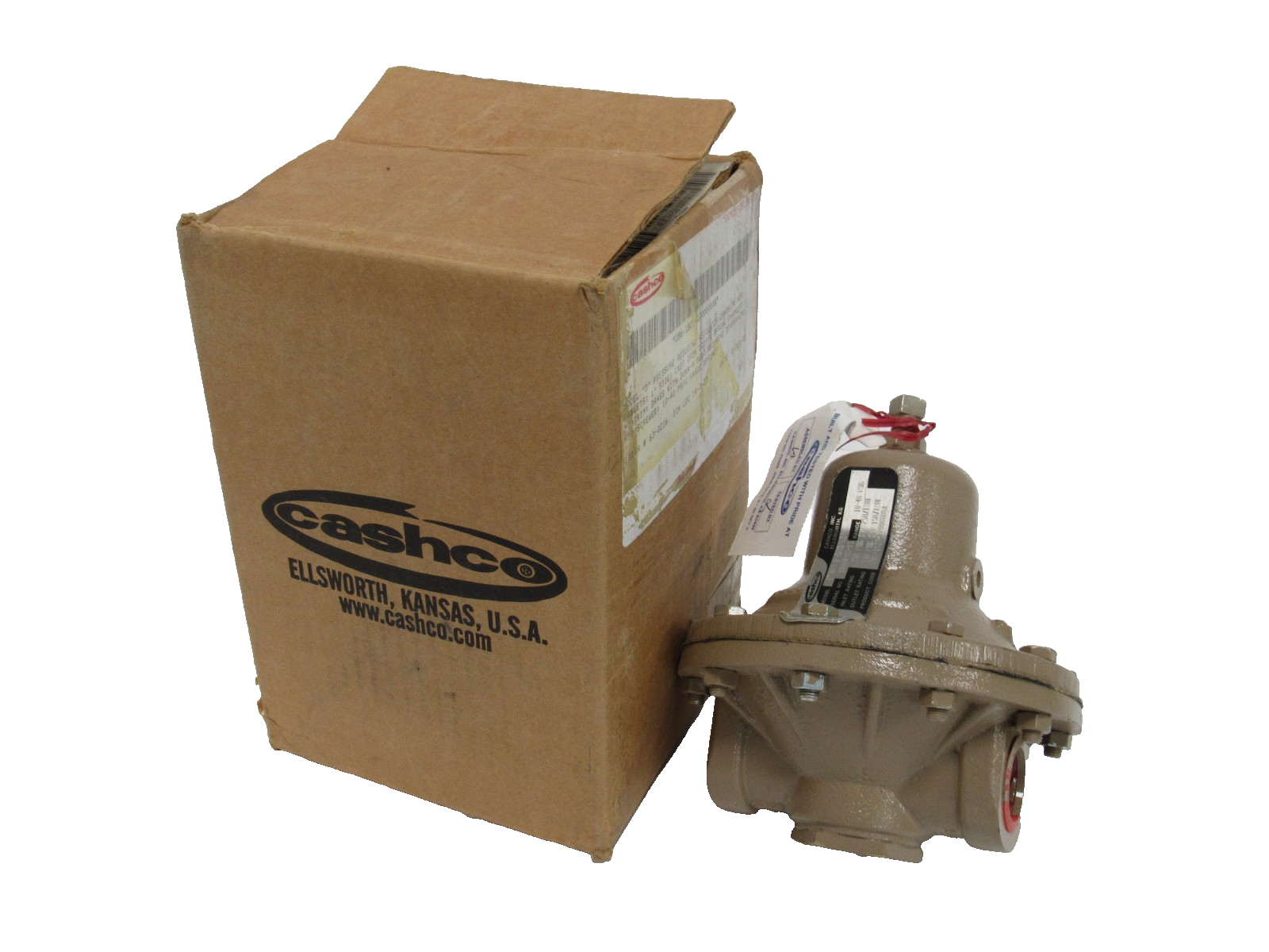NEW CASHCO 2B6-1B27-12000000A PRESSURE REGULATOR 10-40PSI 1" MPT D CT ...