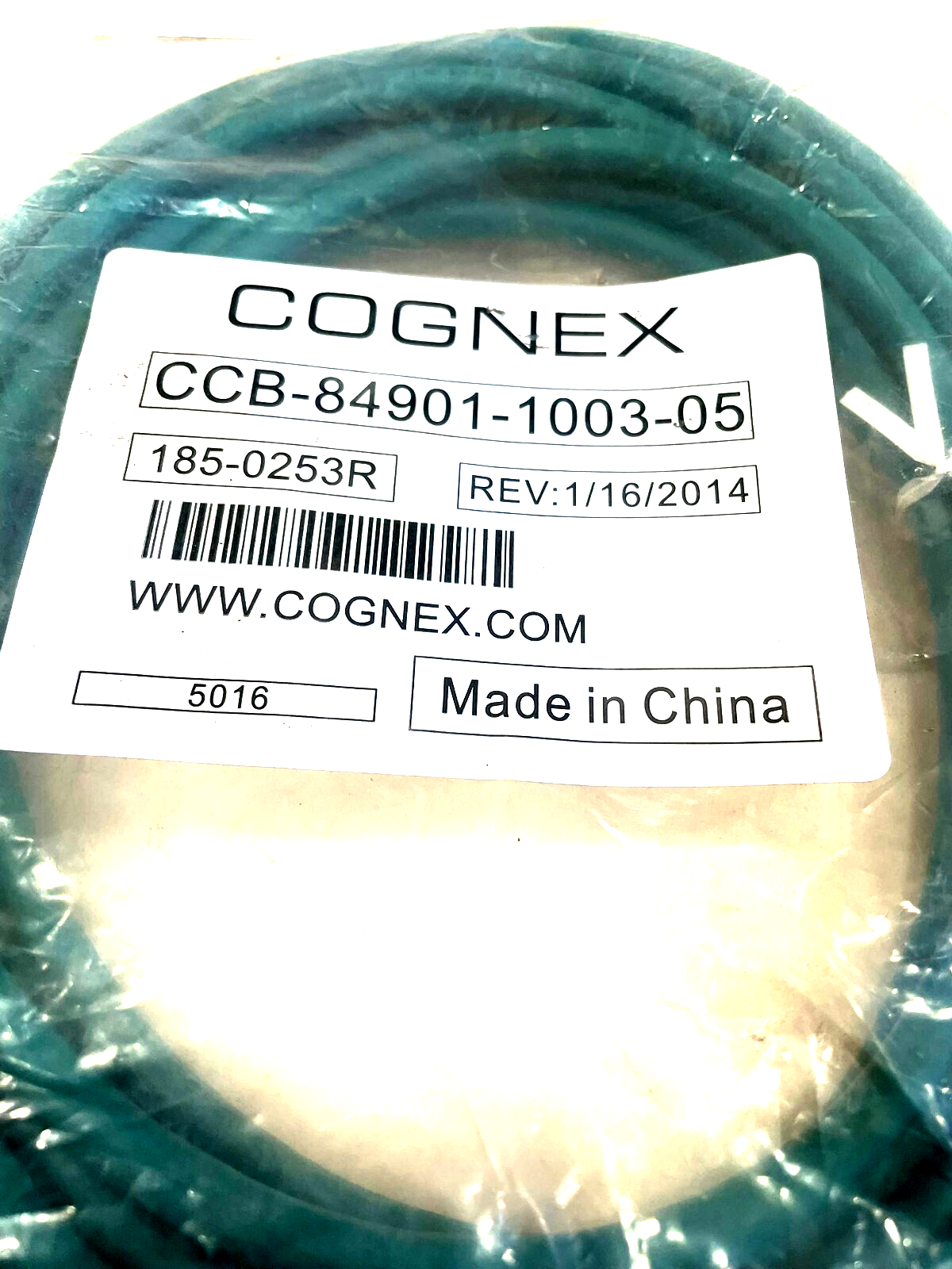 NEW COGNEX CCB-84901-1003-05 ETHERNET CABLE CCB84901100305 - SB ...