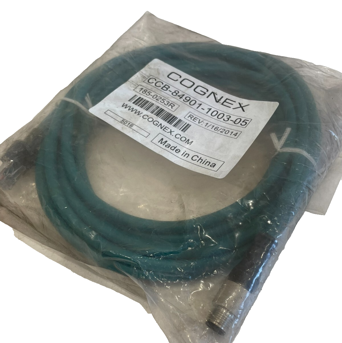 NEW COGNEX CCB-84901-1003-05 ETHERNET CABLE CCB84901100305 - SB ...