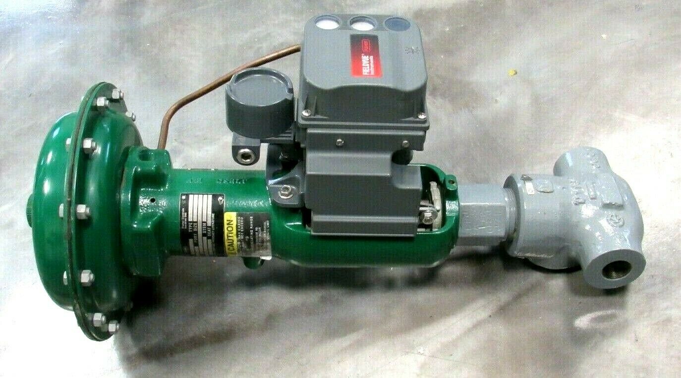 NEW FISHER SIZE 30 CONTROL VALVE DVC6010 1/2" TRAVEL 3/4" - SB ...