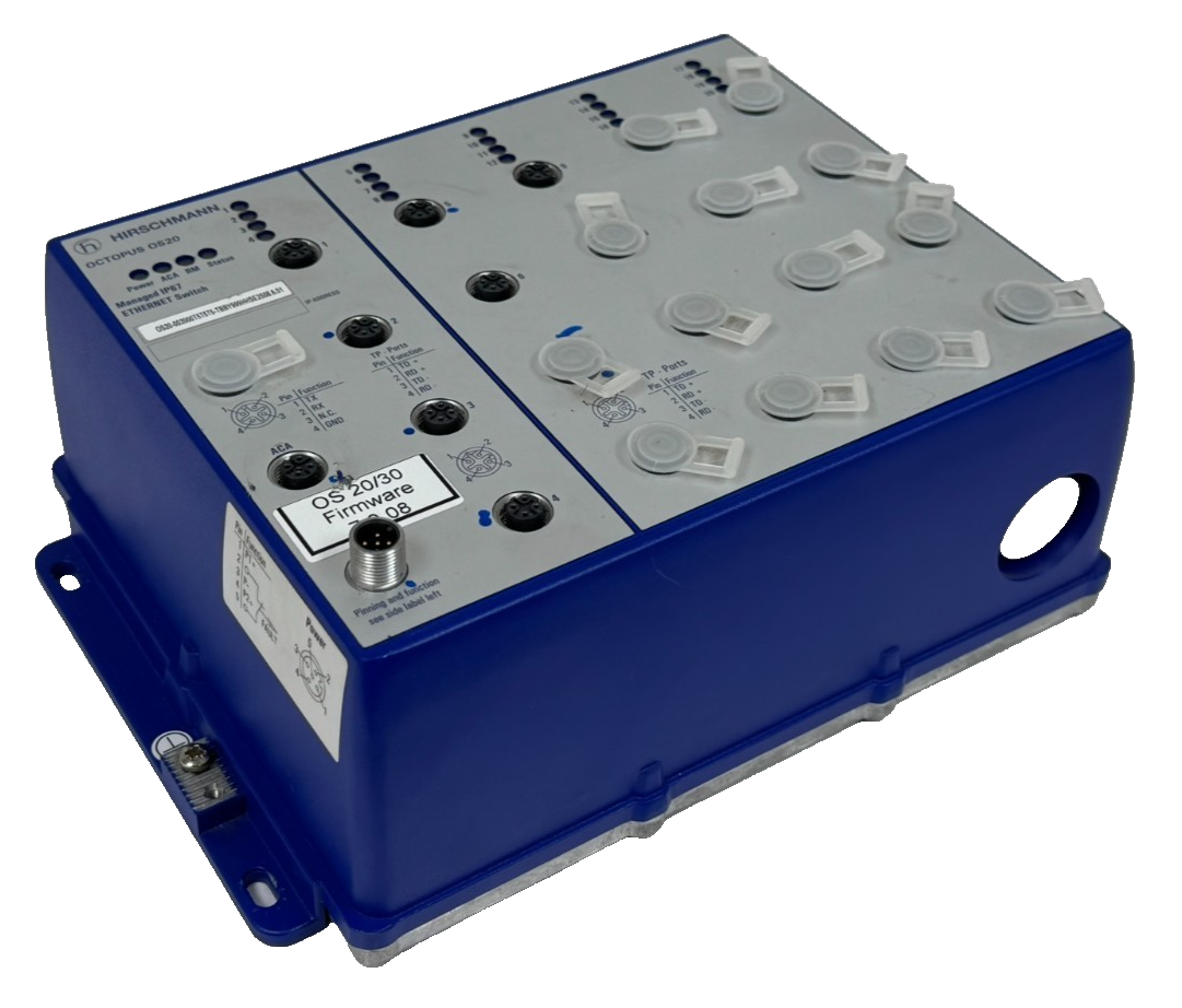 NEW HIRSCHMANN OS20-002000T5T5T5-TBBY999HHSE2S OCTOPUS ETHERNET SWITCH ...