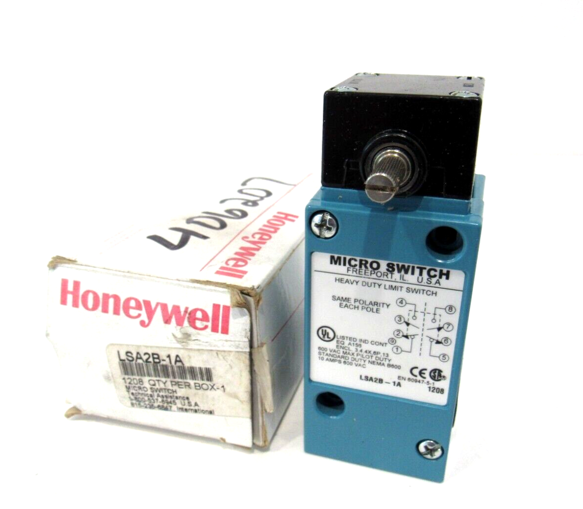 NEW HONEYWELL LSA2B-1A LIMIT SWITCH LSA2B1A - SB Industrial Supply, Inc.