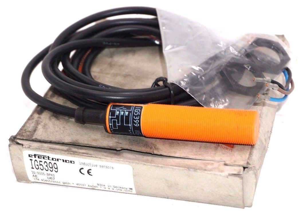 NEW IFM EFECTOR IG5399 PROXIMITY SWITCH - SB Industrial Supply, Inc.