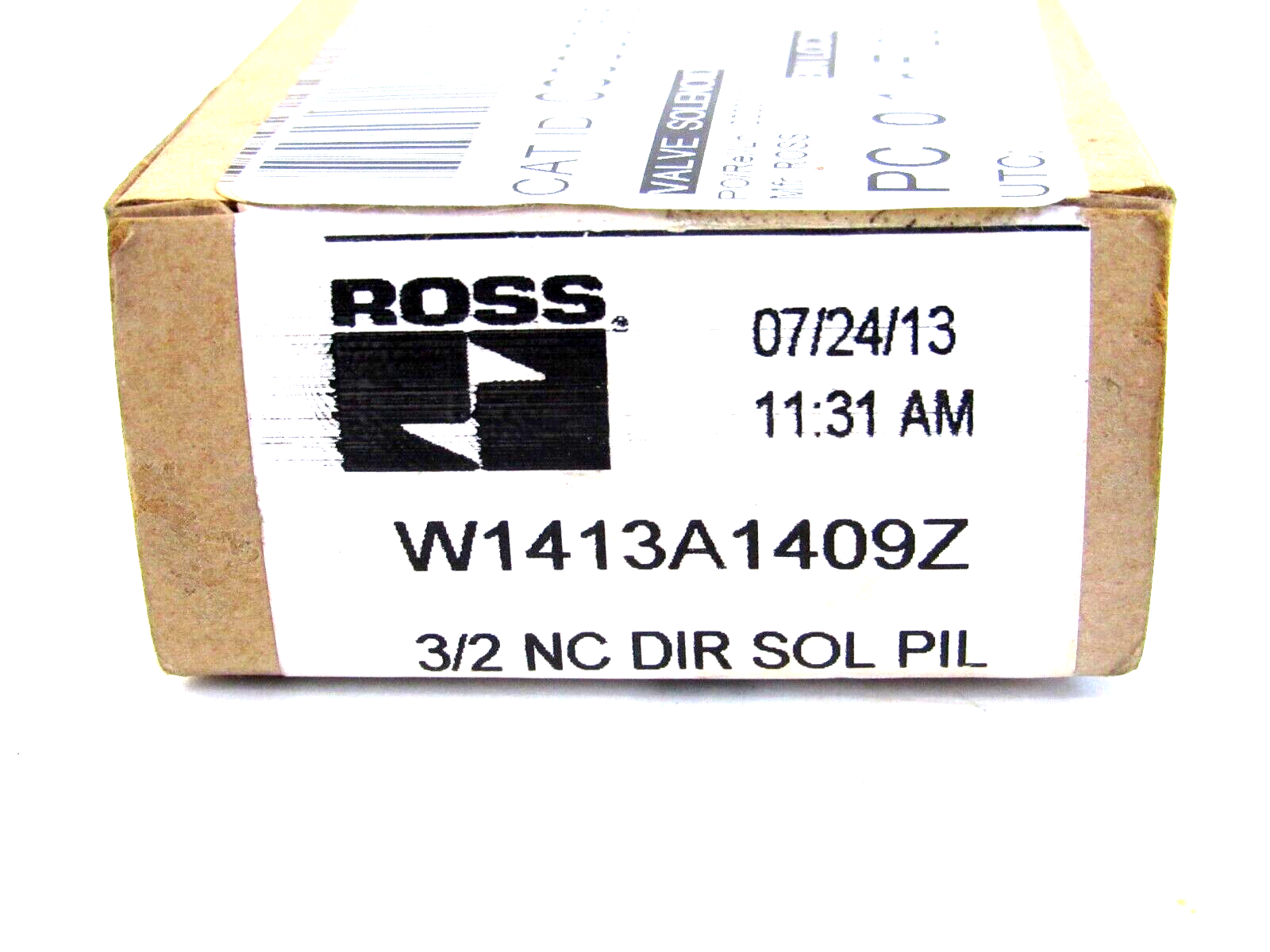 NEW ROSS CONTROLS W1413A1409Z SOLENOID VALVE - SB Industrial Supply, Inc.