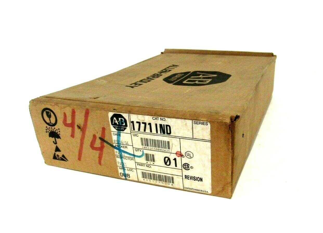 NEW SEALED ALLEN BRADLEY 1771-IND INPUT MODULE 1771IND - SB Industrial ...