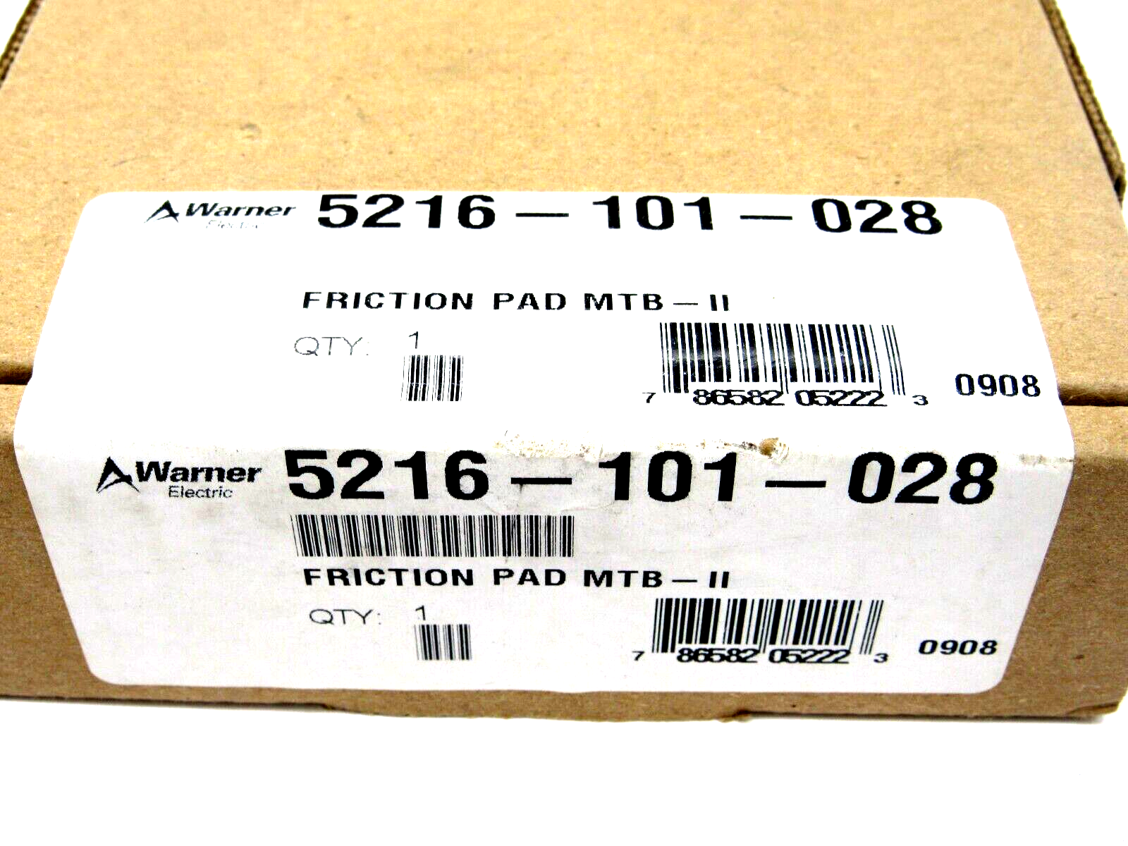 NEW SEALED WARNER ELECTRIC 5216-101-028 FRICTION PAD 5216101028 - SB ...