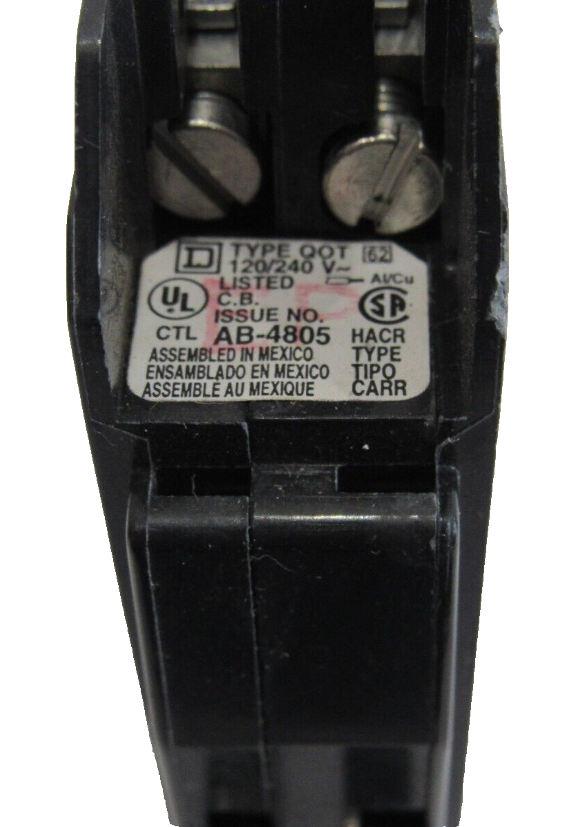 NEW SQUARE D QOT2020 CIRCUIT BREAKER 2-20A LOT OF 4 - SB Industrial ...