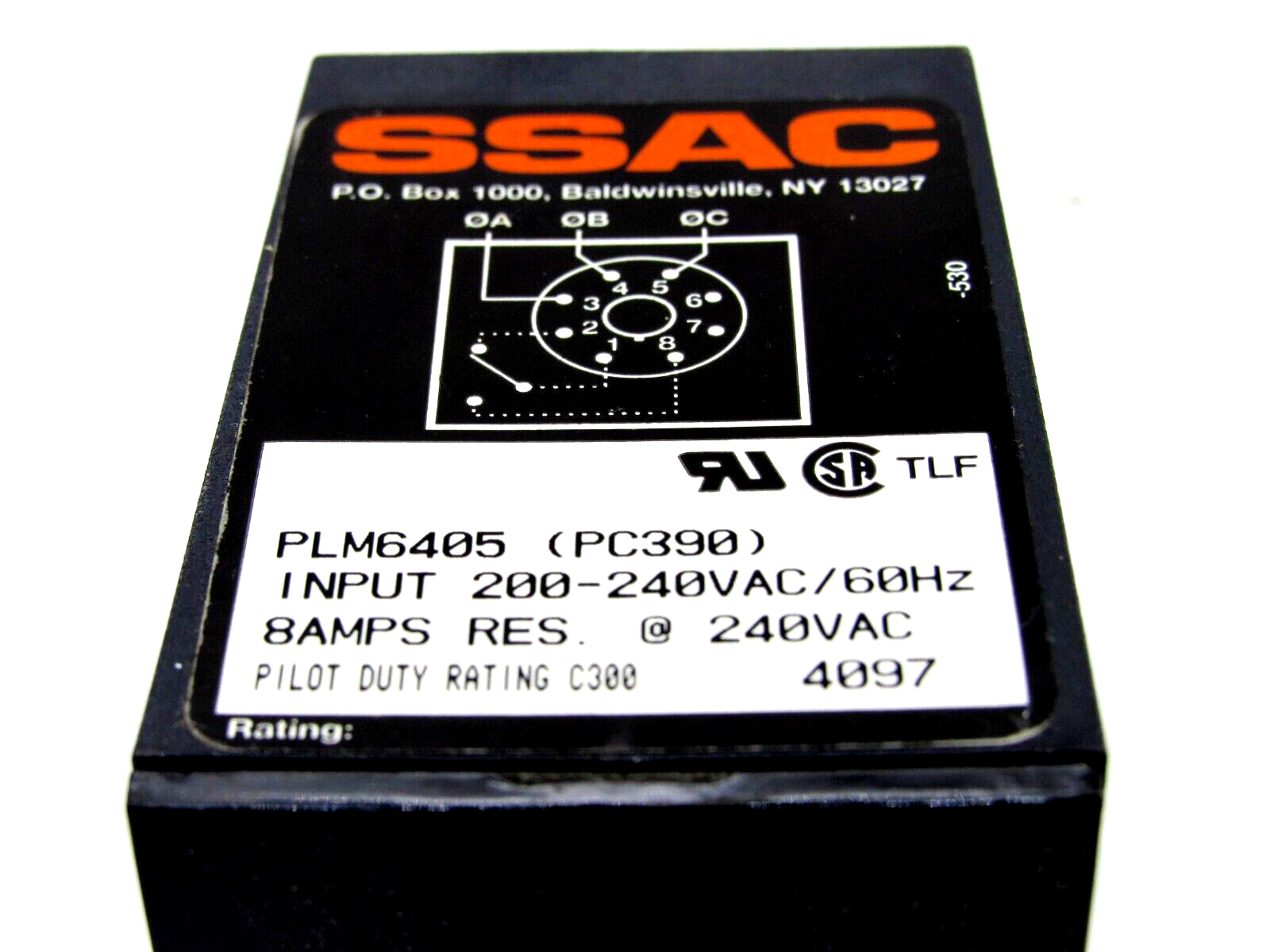 NEW SSAC 6C058 VOLTAGE MONITOR - SB Industrial Supply, Inc.