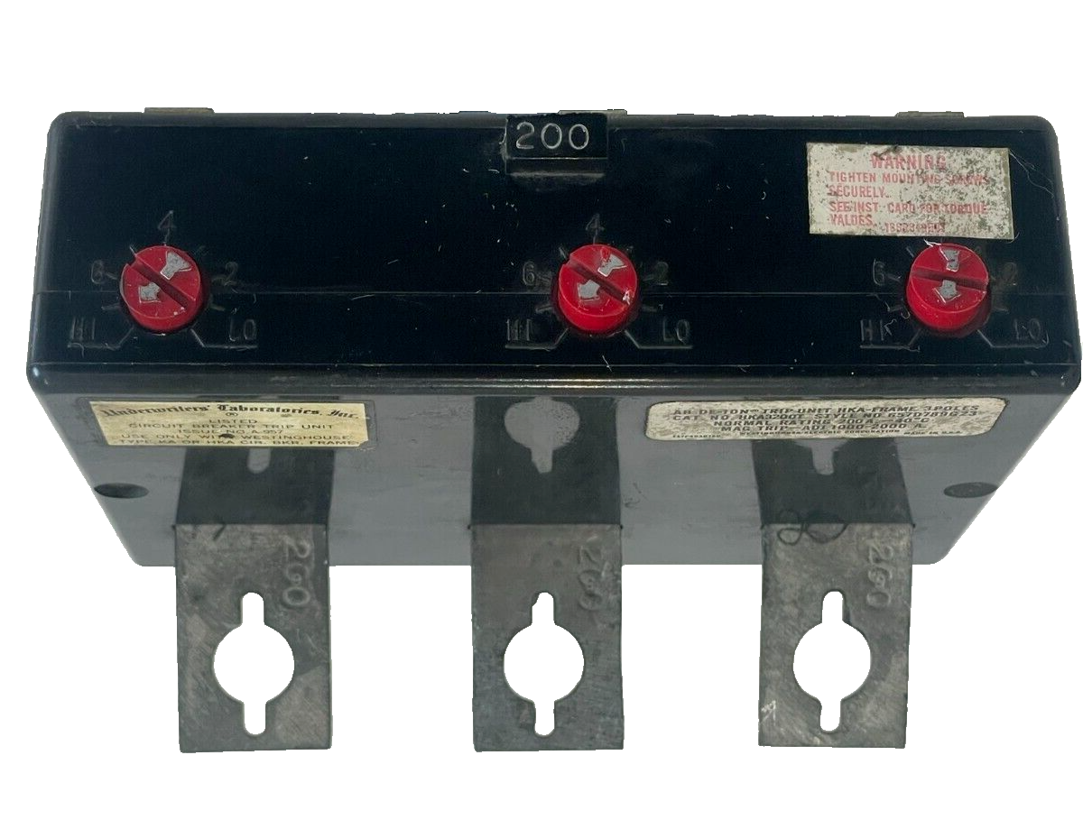 NEW WESTINGHOUSE HKA3200T CIRCUIT BREAKER TRIP UNIT - SB Industrial ...