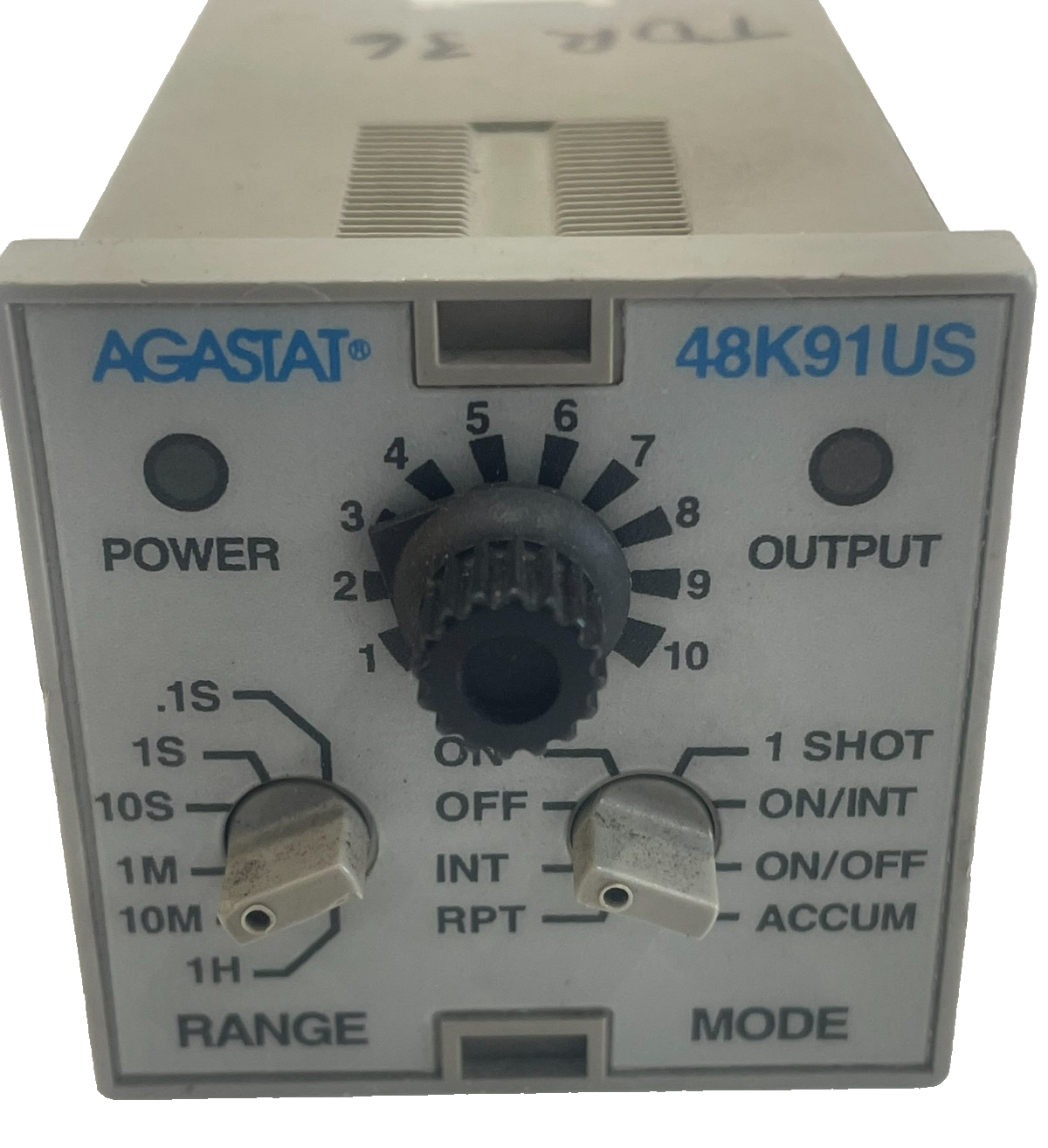 USED AGASTAT 48K91US TIME DELAY RELAY - SB Industrial Supply, Inc.