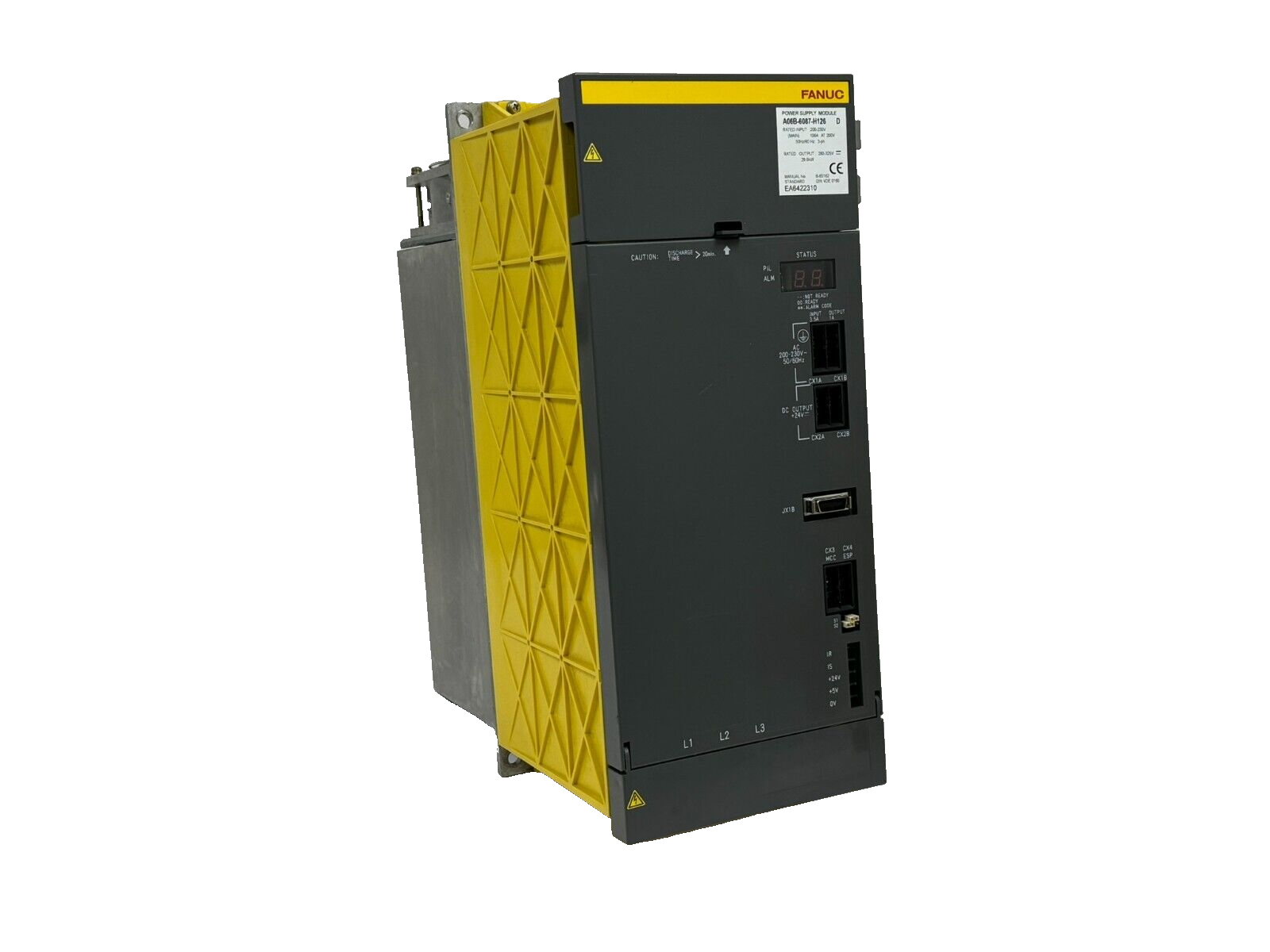 USED FANUC A06B-6087-H126 POWER SUPPLY PSM-26 200-230V 106A ...