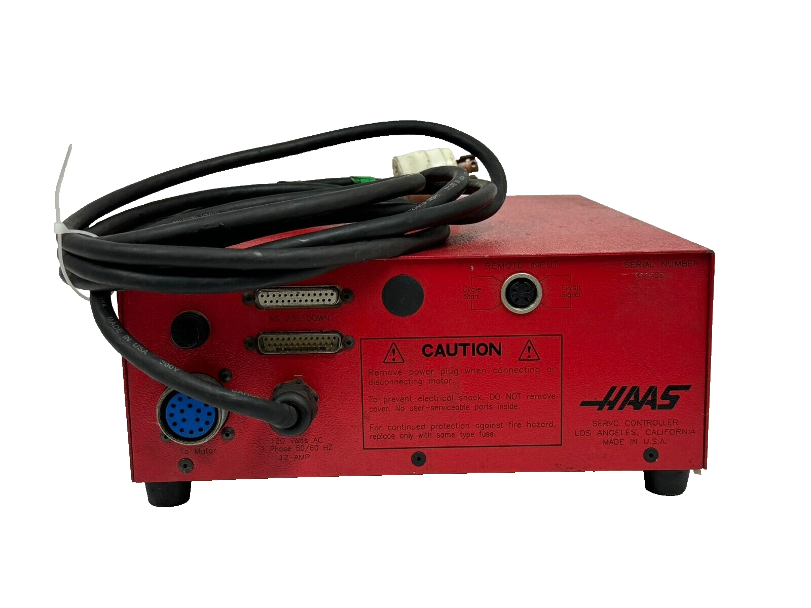 USED HAAS HA5C HRT 210 SERVO CONTROLLER RED HRT/210 - SB Industrial ...