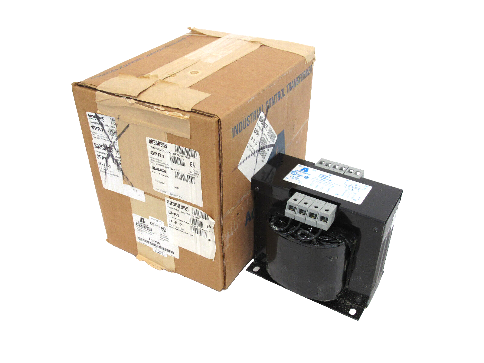 NEW ACME ELECTRIC FS3750 TRANSFORMER 750VA - SB Industrial Supply, Inc.
