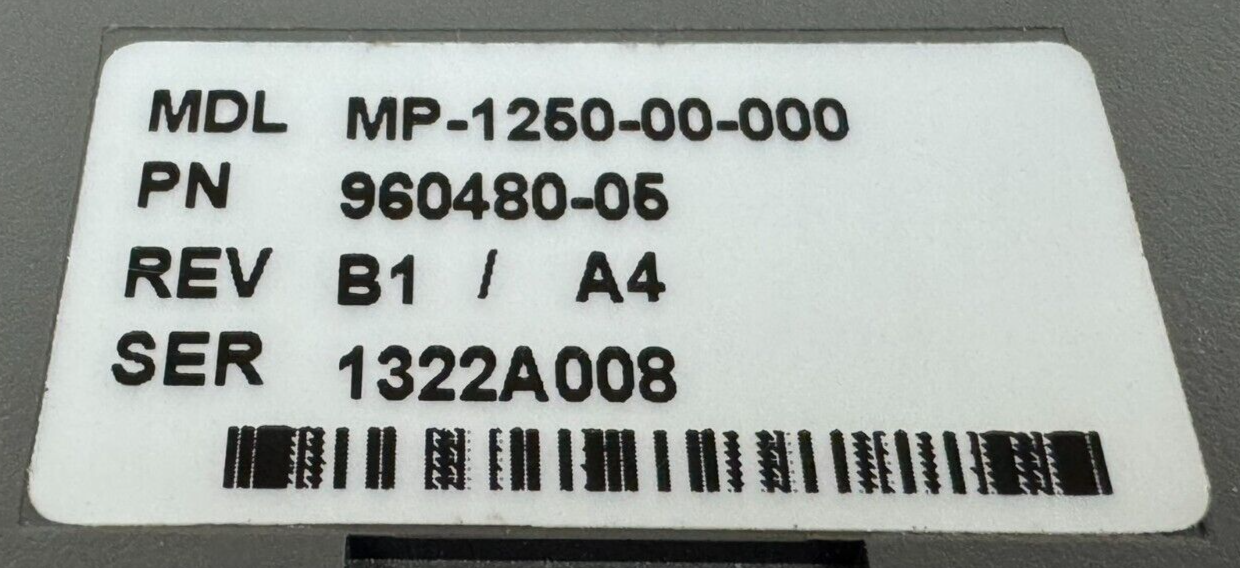 NEW CONTROL TECHNIQUES MP-1250-00-000 MDS POWER MODULE 960480-05 REV ...
