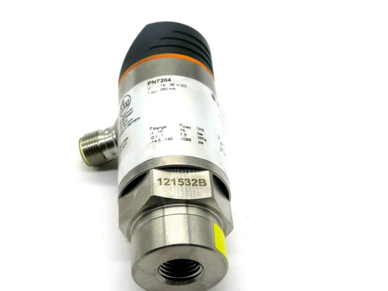 NEW EFECTOR PN7204 PRESSURE SENSOR PN-010-RBN14-QFRKG/US - SB ...