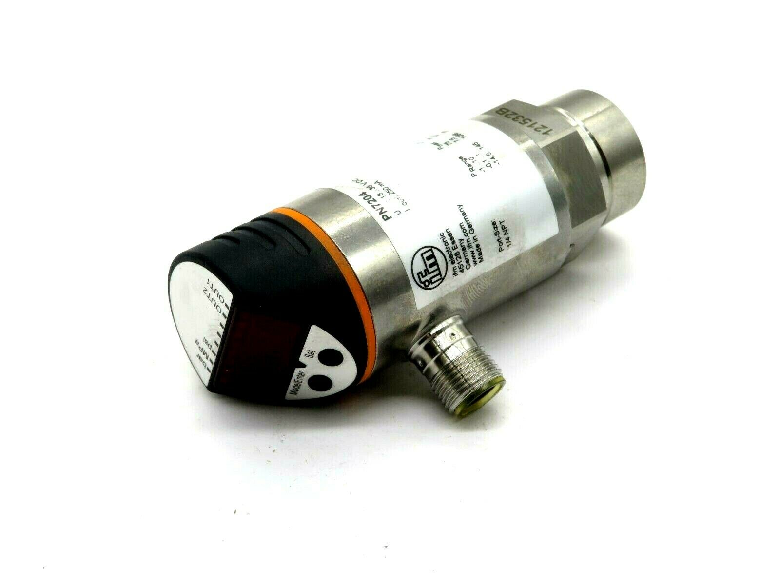 NEW EFECTOR PN7204 PRESSURE SENSOR PN-010-RBN14-QFRKG/US - SB ...