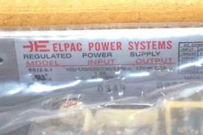 NEW ELPAC POWER SYSTEMS SS12-5.1 POWER SUPPLY SS1251 - SB Industrial ...