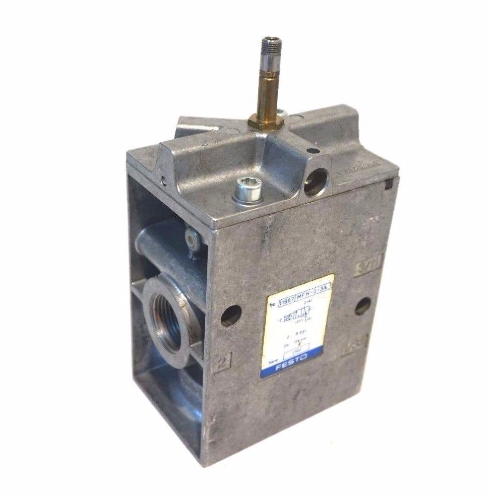 NEW FESTO MFH-3-3/4 SOLENOID VALVE 11967 MFH334 - SB Industrial Supply ...