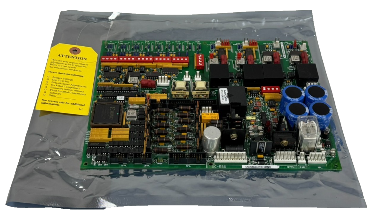 NEW GENERAL ELECTRIC DS200DCFBG1BNC TURBINE CONTROL BOARD DS200DCFBG1B ...