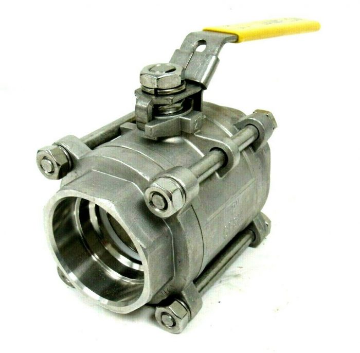 NEW JAMFLOW 2" BALL VALVE CF8M 1000 WOG - SB Industrial Supply, Inc.