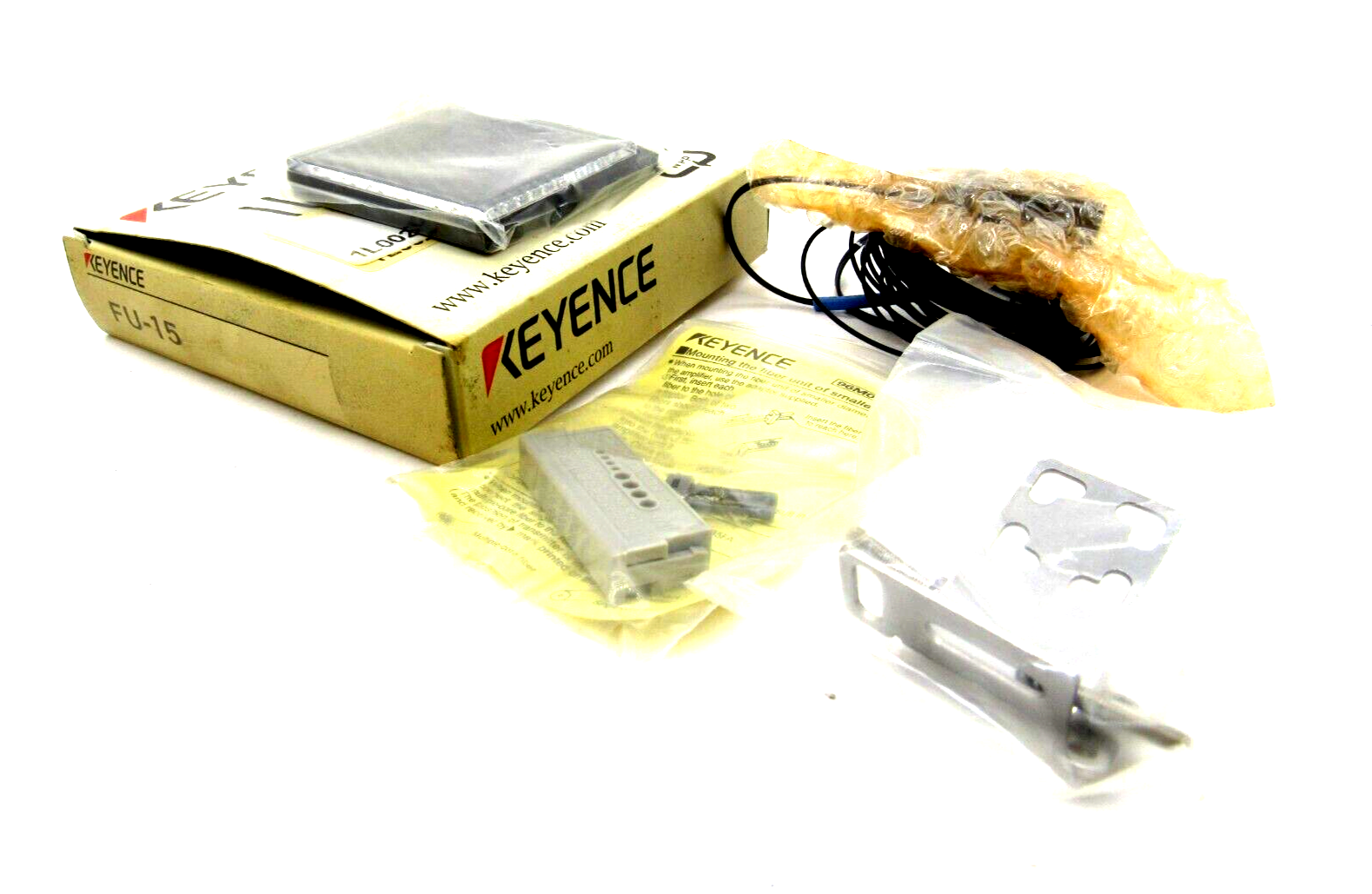 NEW KEYENCE FU-15 SENSOR FU15 - SB Industrial Supply, Inc.