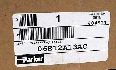 NEW PARKER 06E12A13AC FILTER/REGULATOR - SB Industrial Supply, Inc.