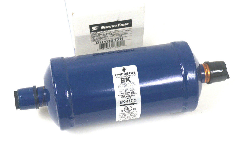 NEW SERVICE FIRST/EMERSON EK-417S LIQUID LINE FILTER DRIER DHY00170 ...