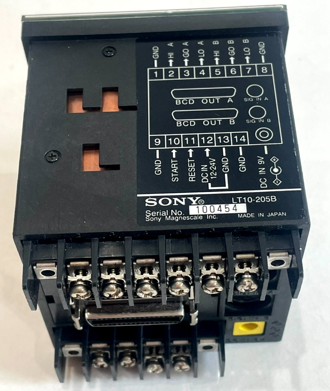 NEW SONY LT10-205B DISPLAY UNIT 12-24VDC LT10205B - SB Industrial ...
