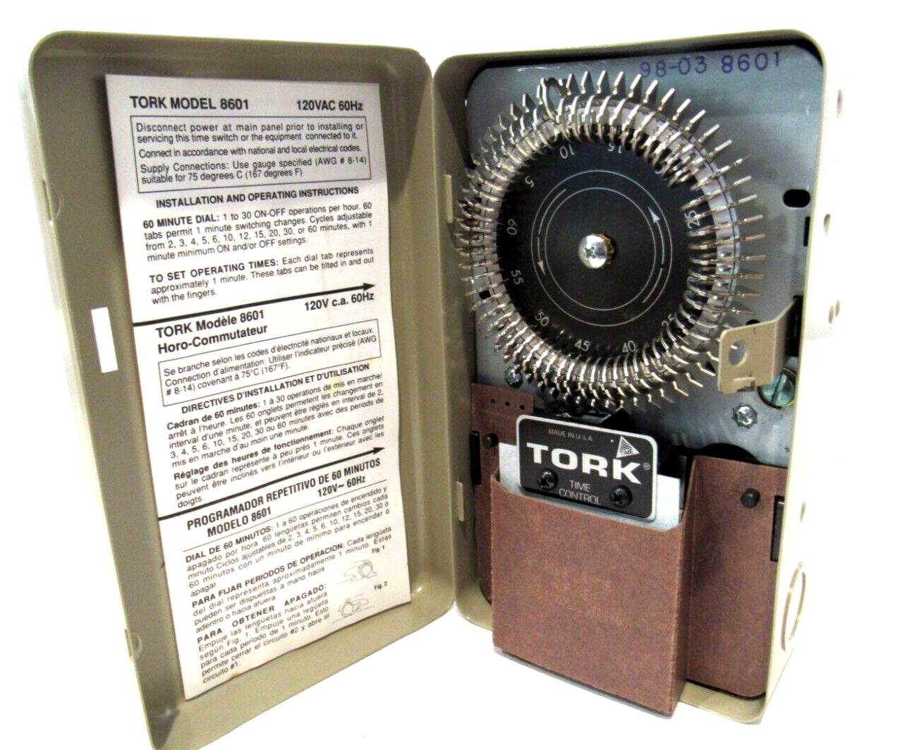 NEW TORK 8601 TIMER - SB Industrial Supply, Inc.