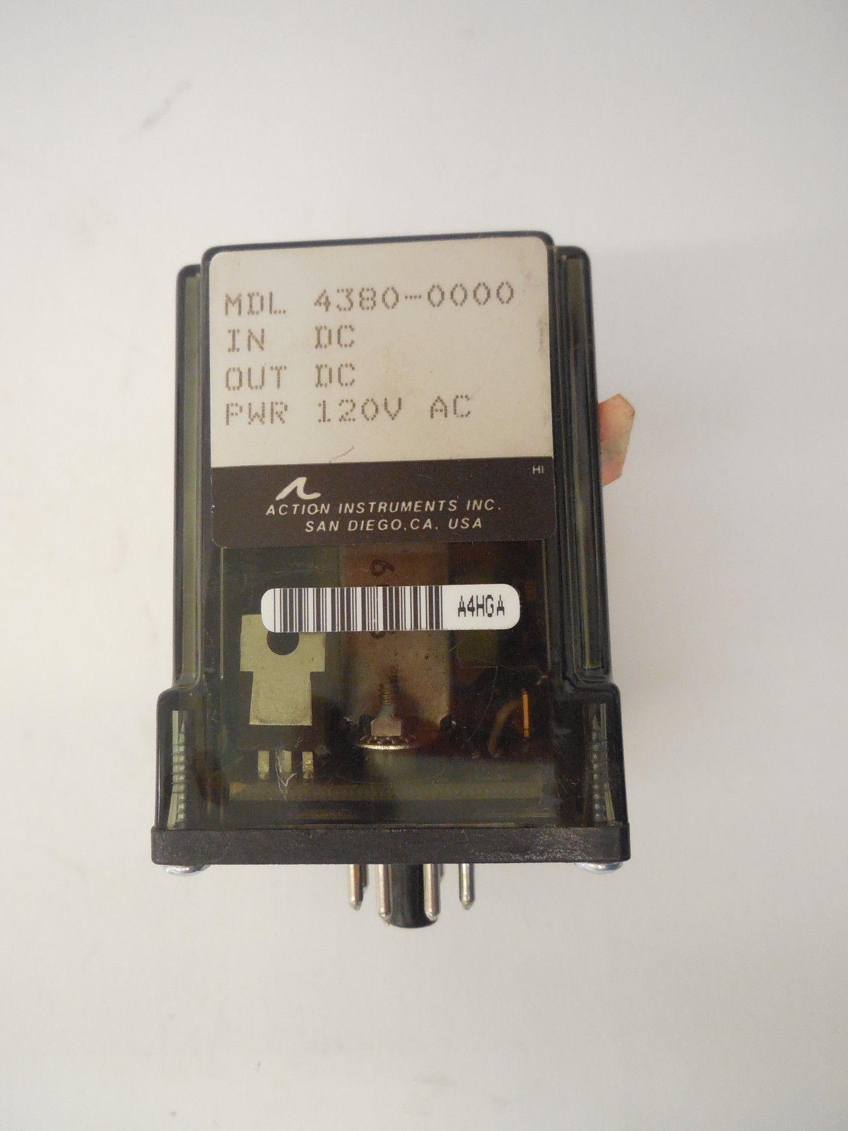 USED ACTION PAK 4380-0000 SIGNAL CONDITIONER 120V 43800000 - SB ...