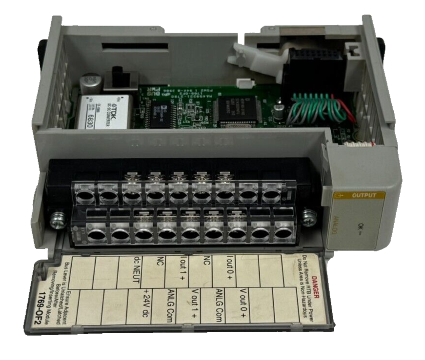 ALLEN BRADLEY 1769-OF2 ANALOG OUTPUT SER. B REV. 2 PRE-OWNED USED ...
