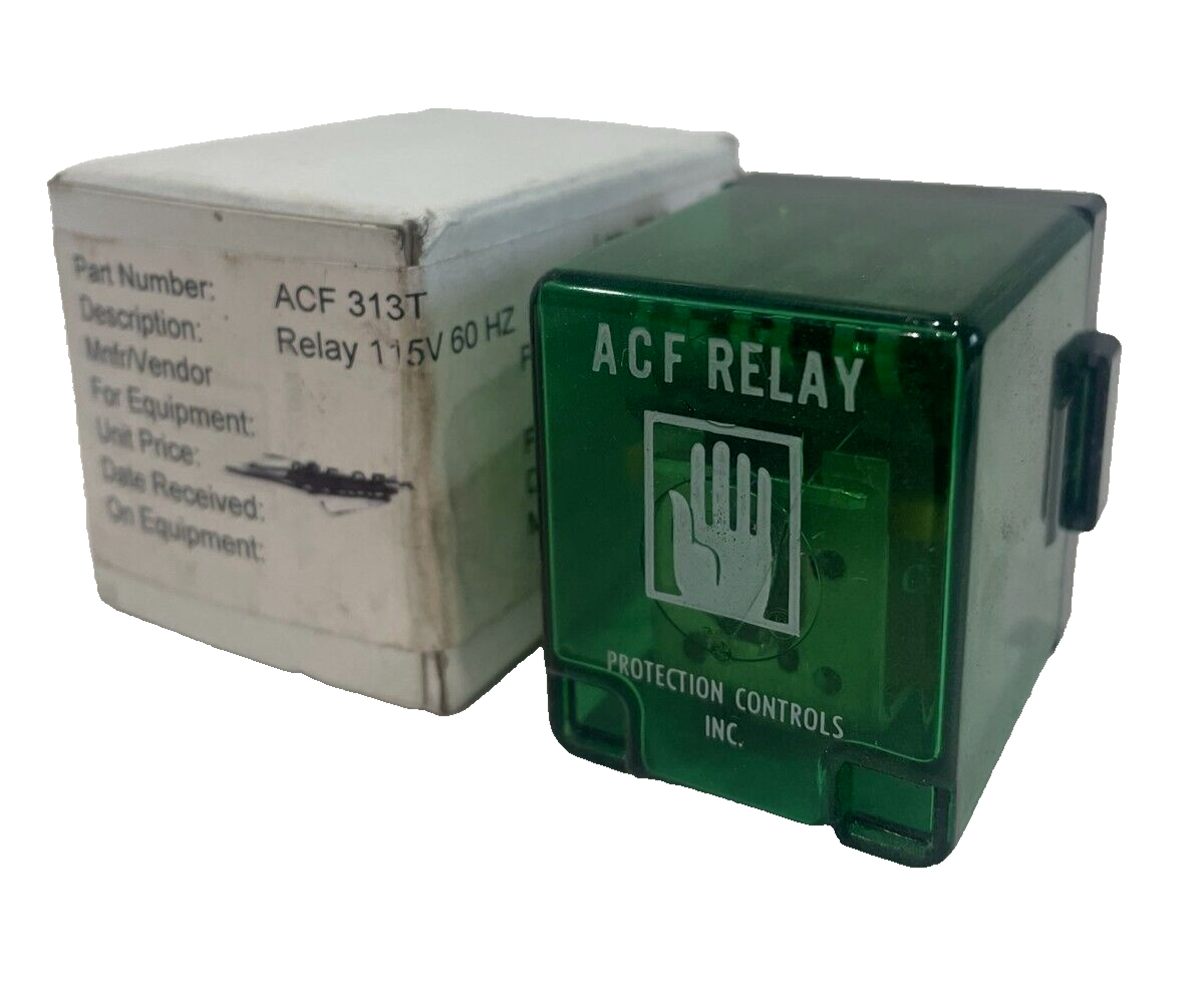 NEW ACF 313T RELAY 115V 60HZ 30I6 - SB Industrial Supply, Inc.