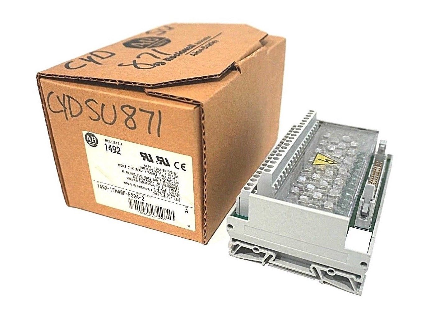 NEW ALLEN BRADLEY 1492-IFM40F-FS24-2 FUSIBLE INTERFACE MODULE ...