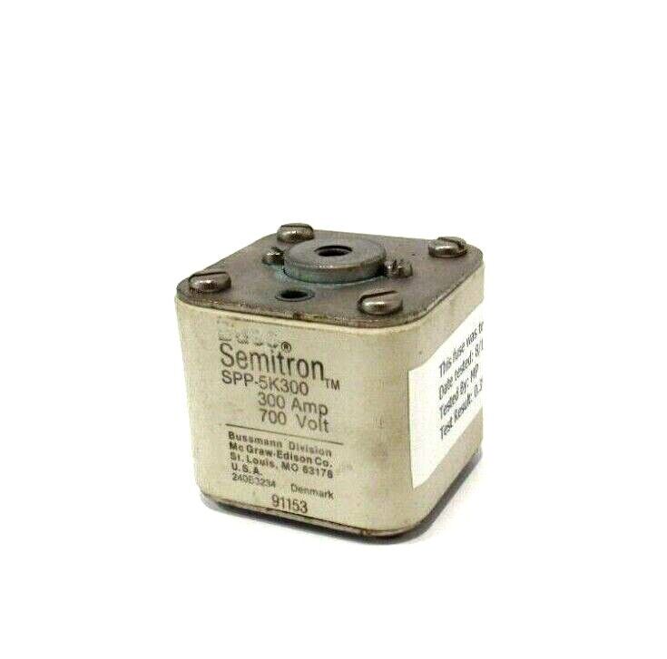 NEW BUSSMANN SPP-5K300 SEMITRON FUSE SPP5K300 - SB Industrial Supply, Inc.