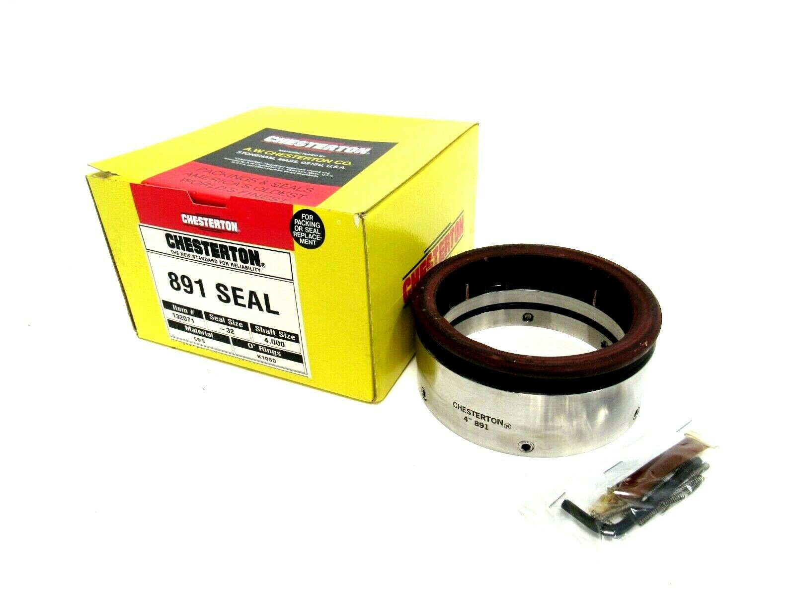 NEW CHESTERTON 132071 SEAL 891 SHAFT 4.00" SEAL -32 - SB Industrial ...