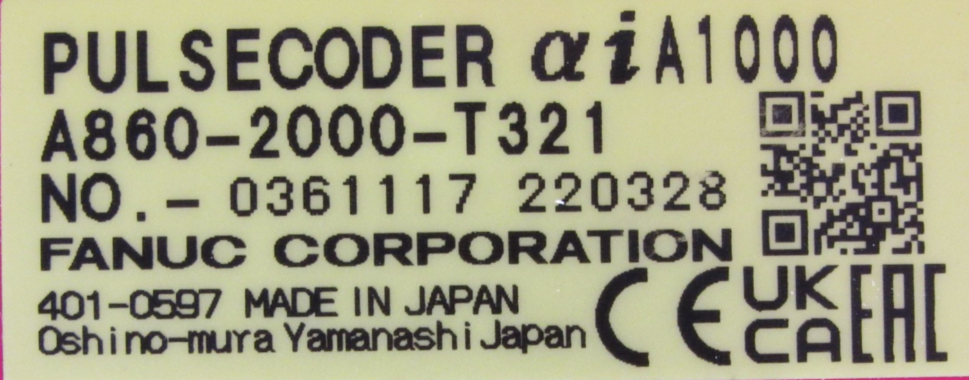 NEW FANUC A06B-0268-B400#0100 SERVO MOTOR A860-2000-T231 ...