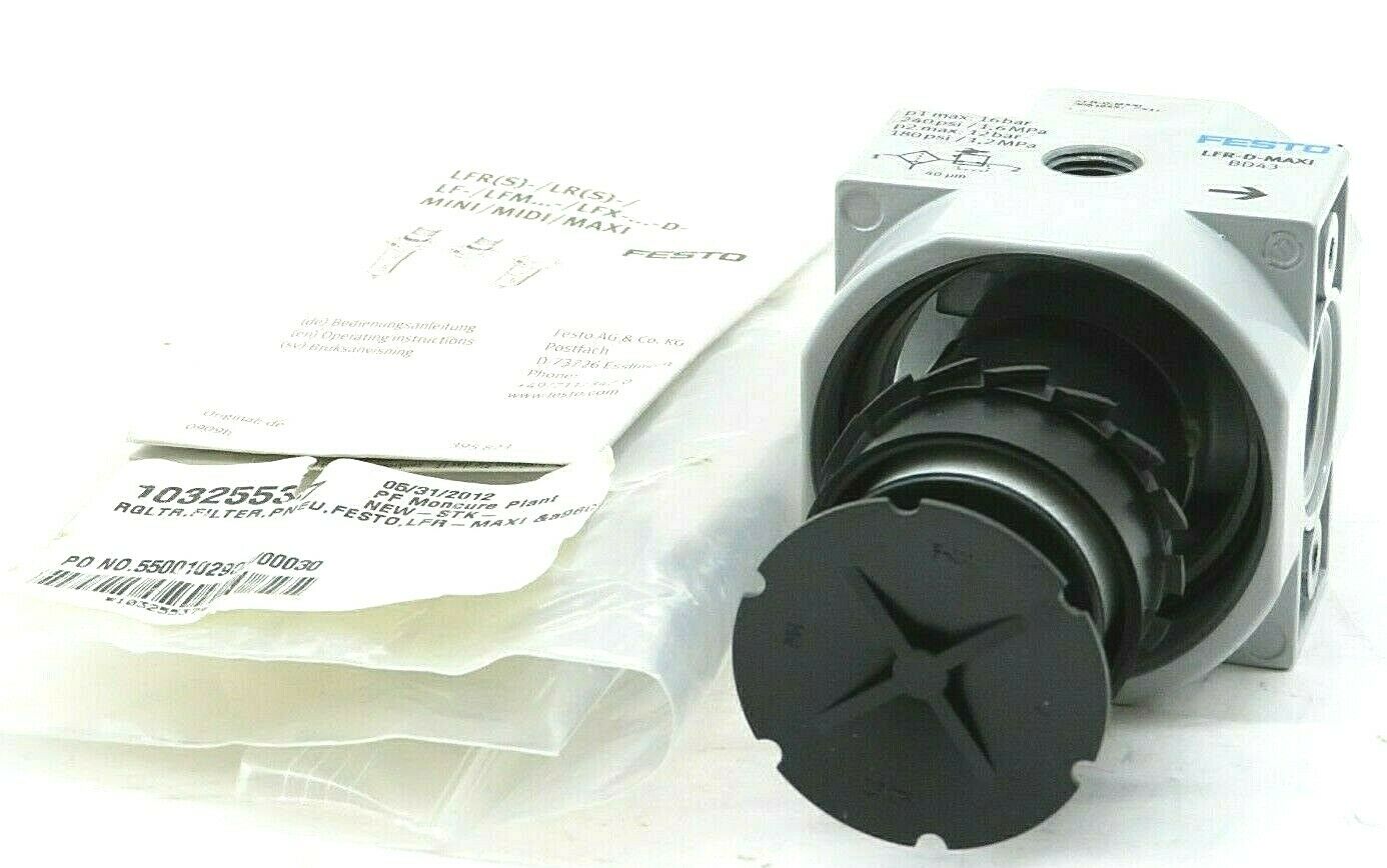 NEW FESTO LFR-D-MAXI VALVE LFRDMAXI - SB Industrial Supply, Inc.