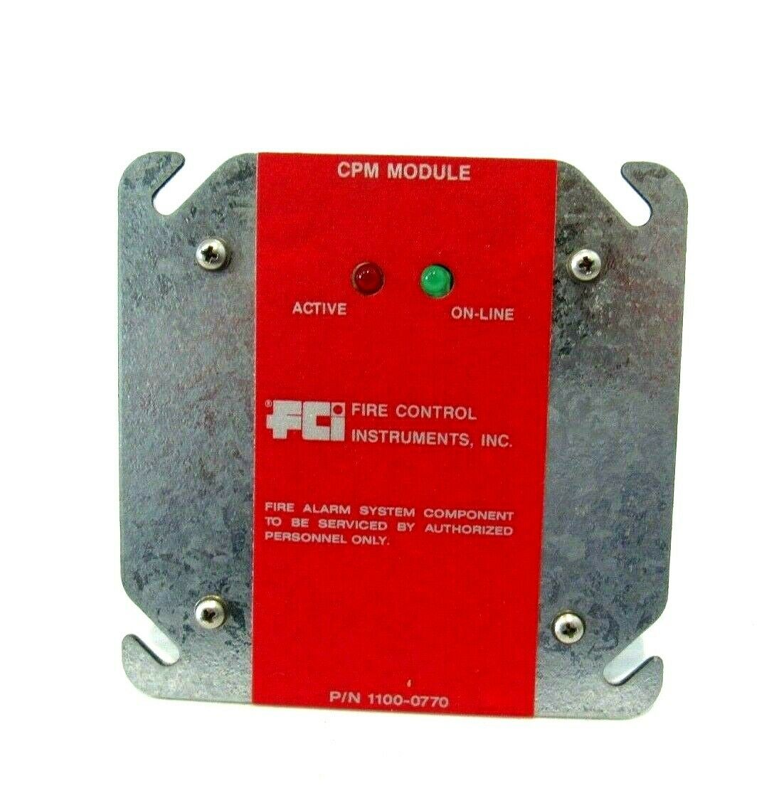 NEW FIRE CONTROL INSTRUMENTS 1100-0770 CONTROL POINT MODULE 11000770 ...