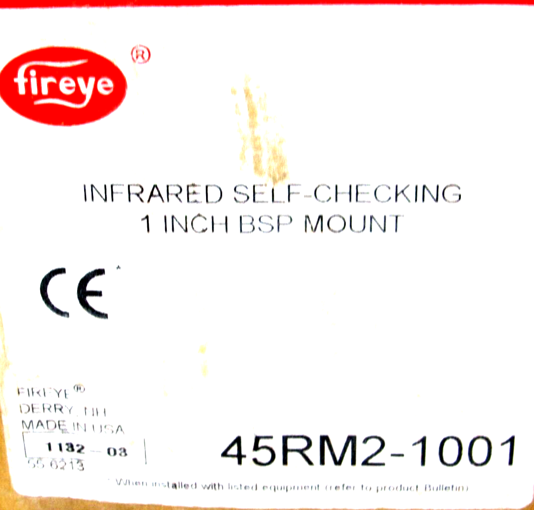 NEW FIREYE 45RM2-1001 FLAME SCANNER SAFETY RELAY 45RM21001 - SB ...
