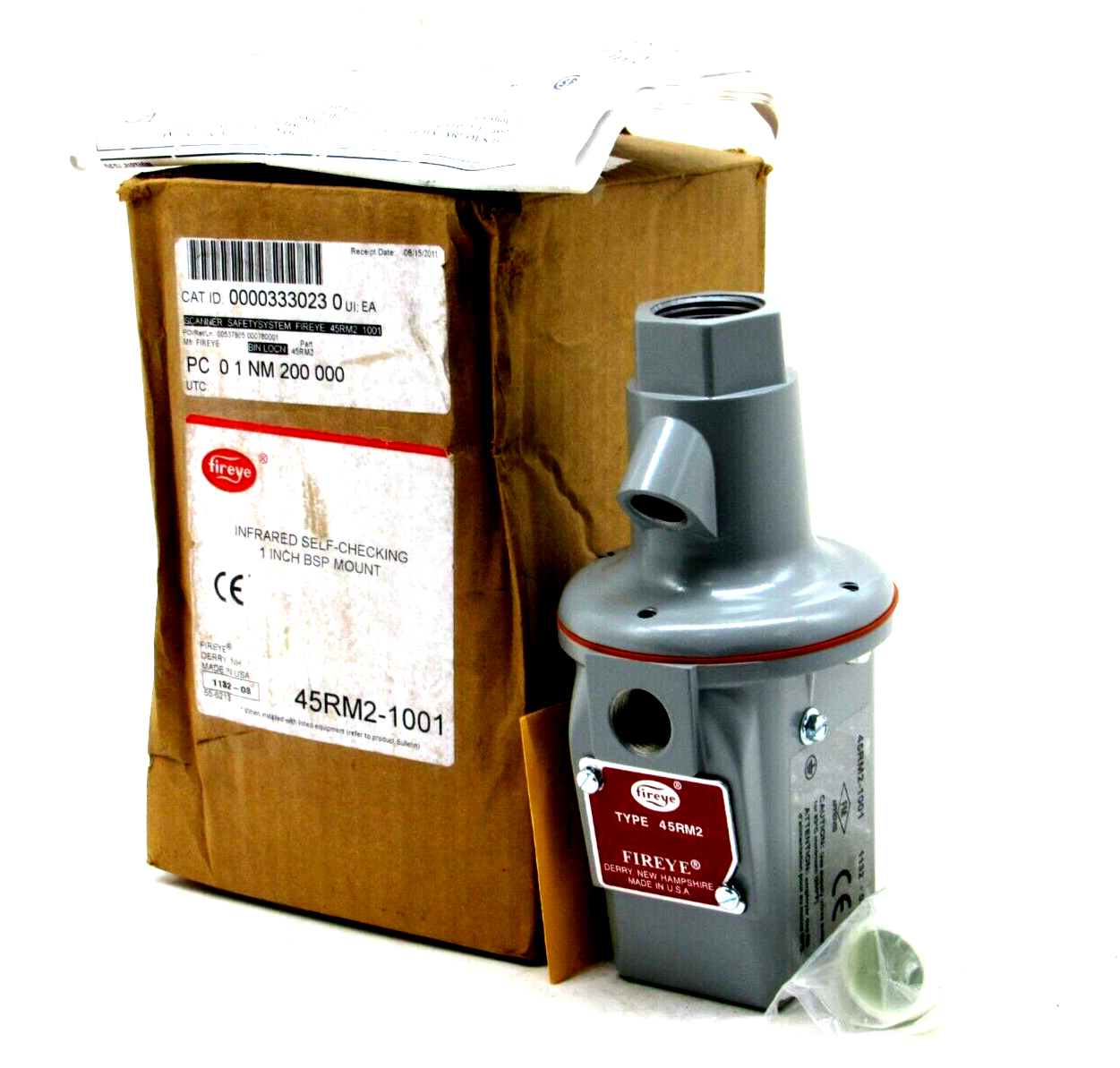 NEW FIREYE 45RM2-1001 FLAME SCANNER SAFETY RELAY 45RM21001 - SB ...