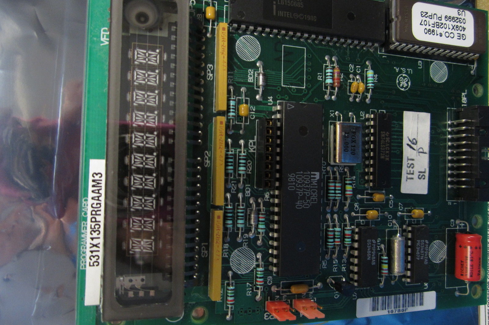 NEW GENERAL ELECTRIC 531X135PRGAAM3 PROGRAM BOARD - SB Industrial ...