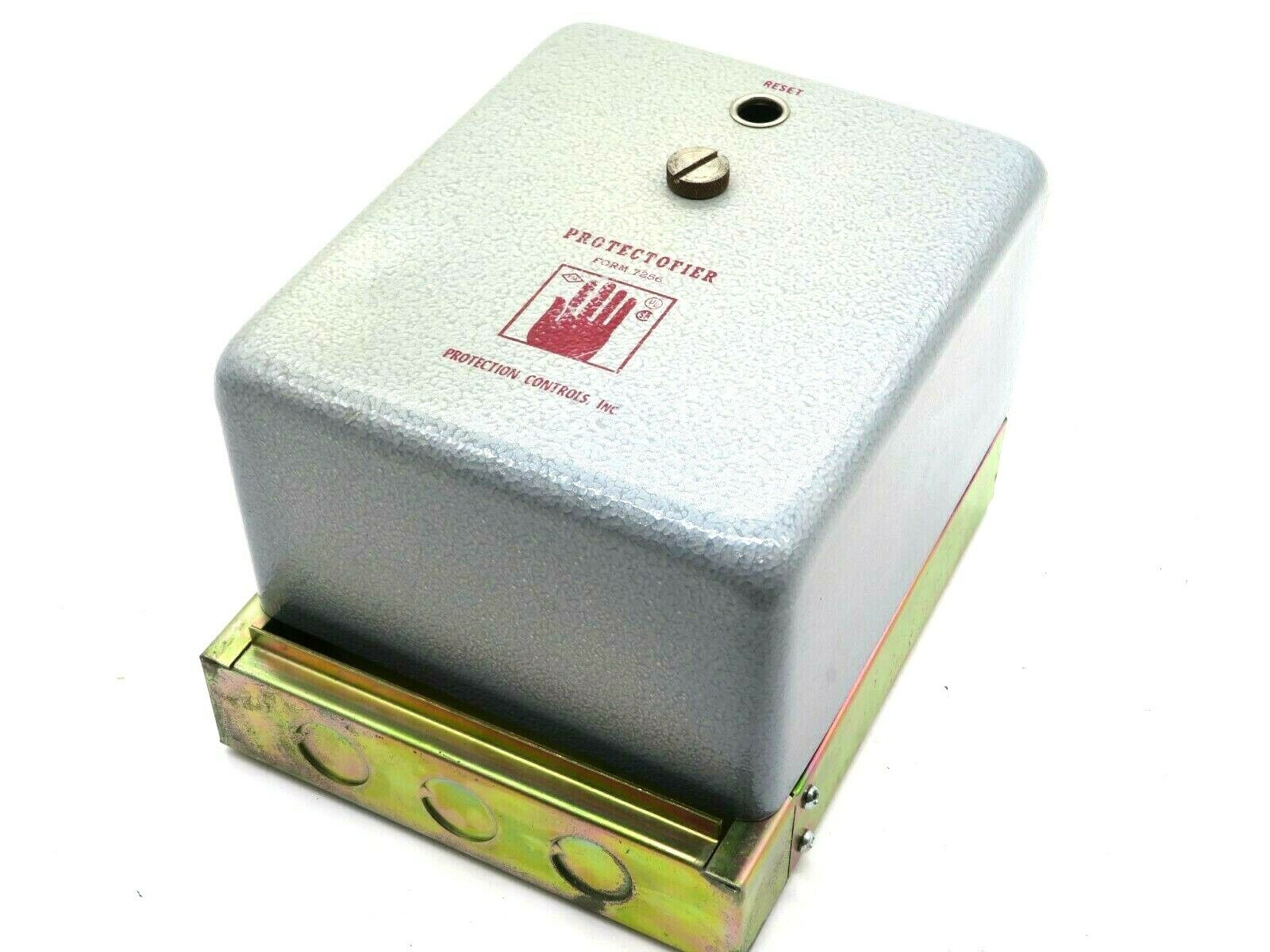 NEW PROTECTION CONTROLS INC, FORM 7256 BT90-15NRHE PROTECTOFIER RELAY ...