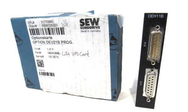 NEW SEW EURODRIVE DEH11B ENCODER CARD - SB Industrial Supply, Inc.