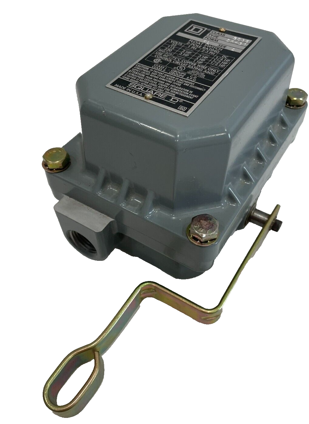 NEW SQUARE D 9036DR31 FLOAT SWITCH SERIES A - SB Industrial Supply, Inc.