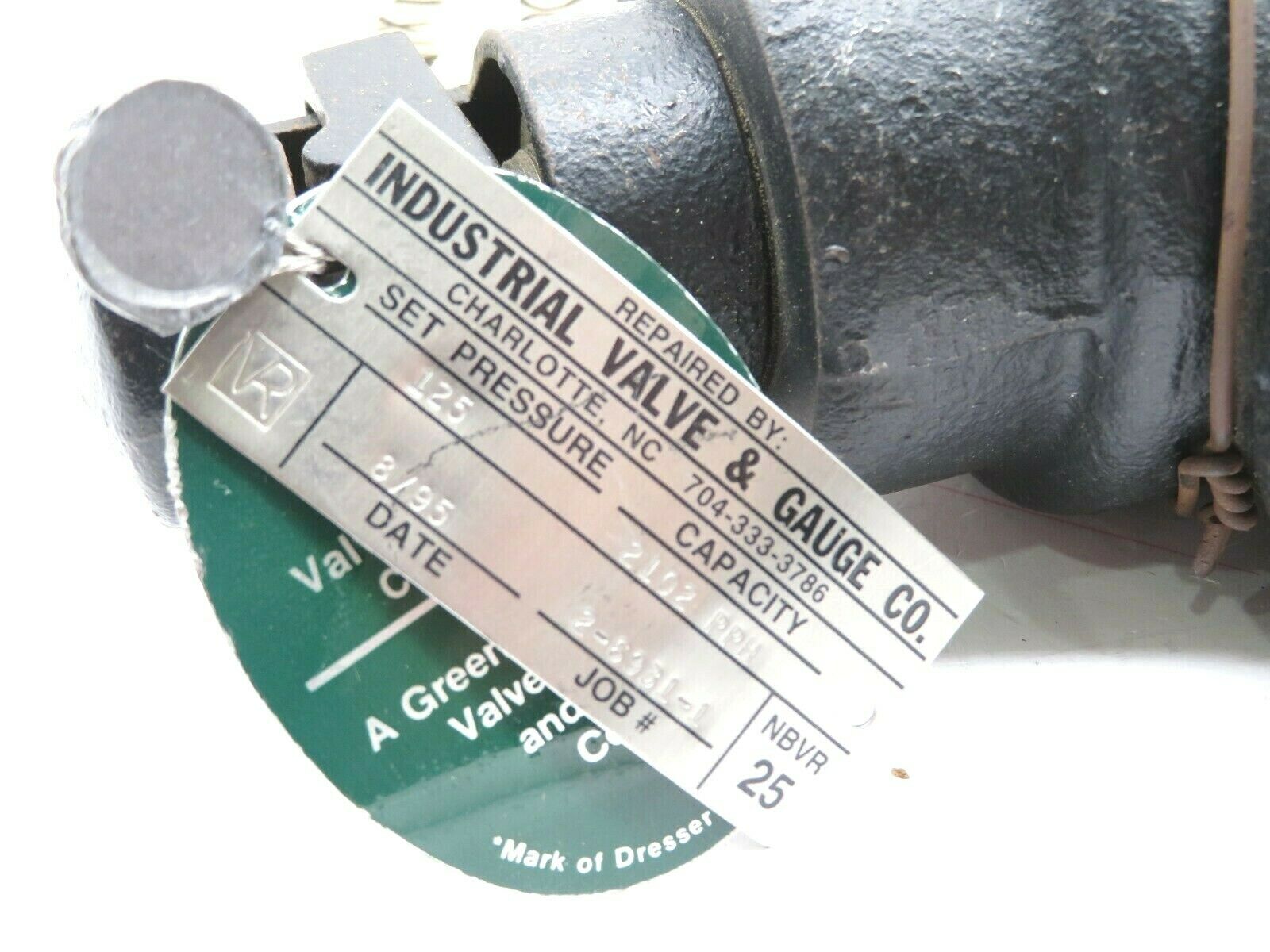 REPAIRED TELEDYNE FARRIS 1850-OL 1X11/2 RELIEF VALVE - SB Industrial ...